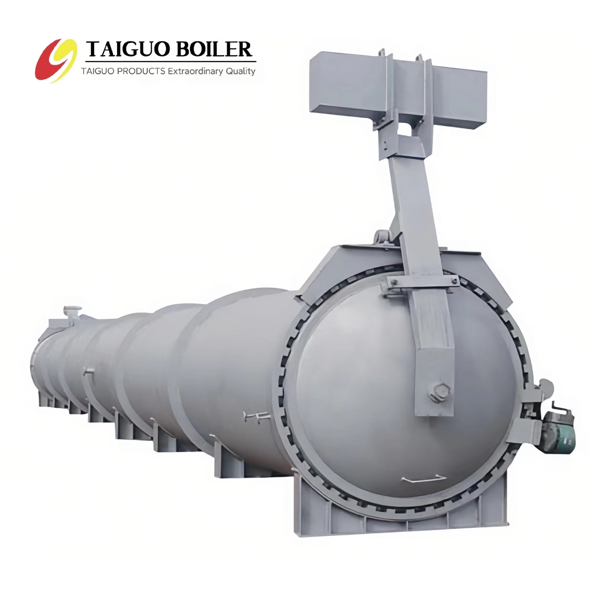PLC Stainless Steel AAC Concrete Autoclave For Construction Projects